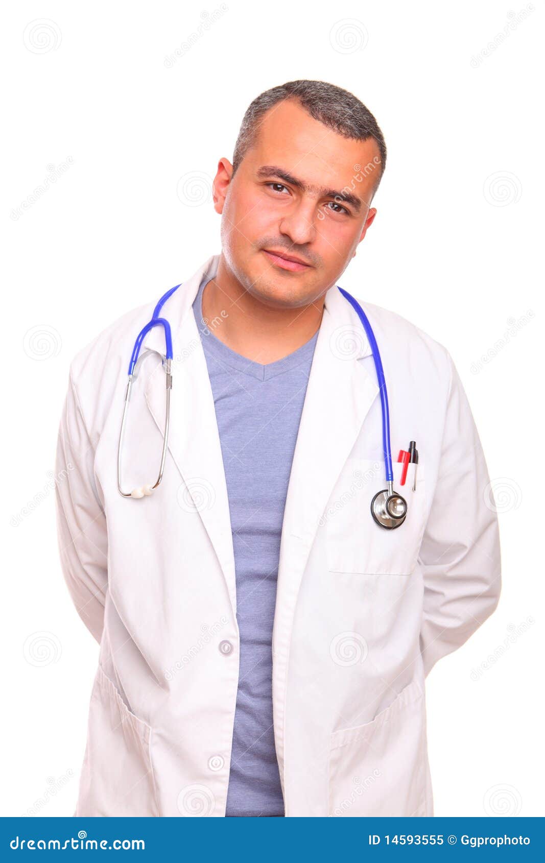 Doctor Looking at the Camera Stock Image - Image of protector, health ...