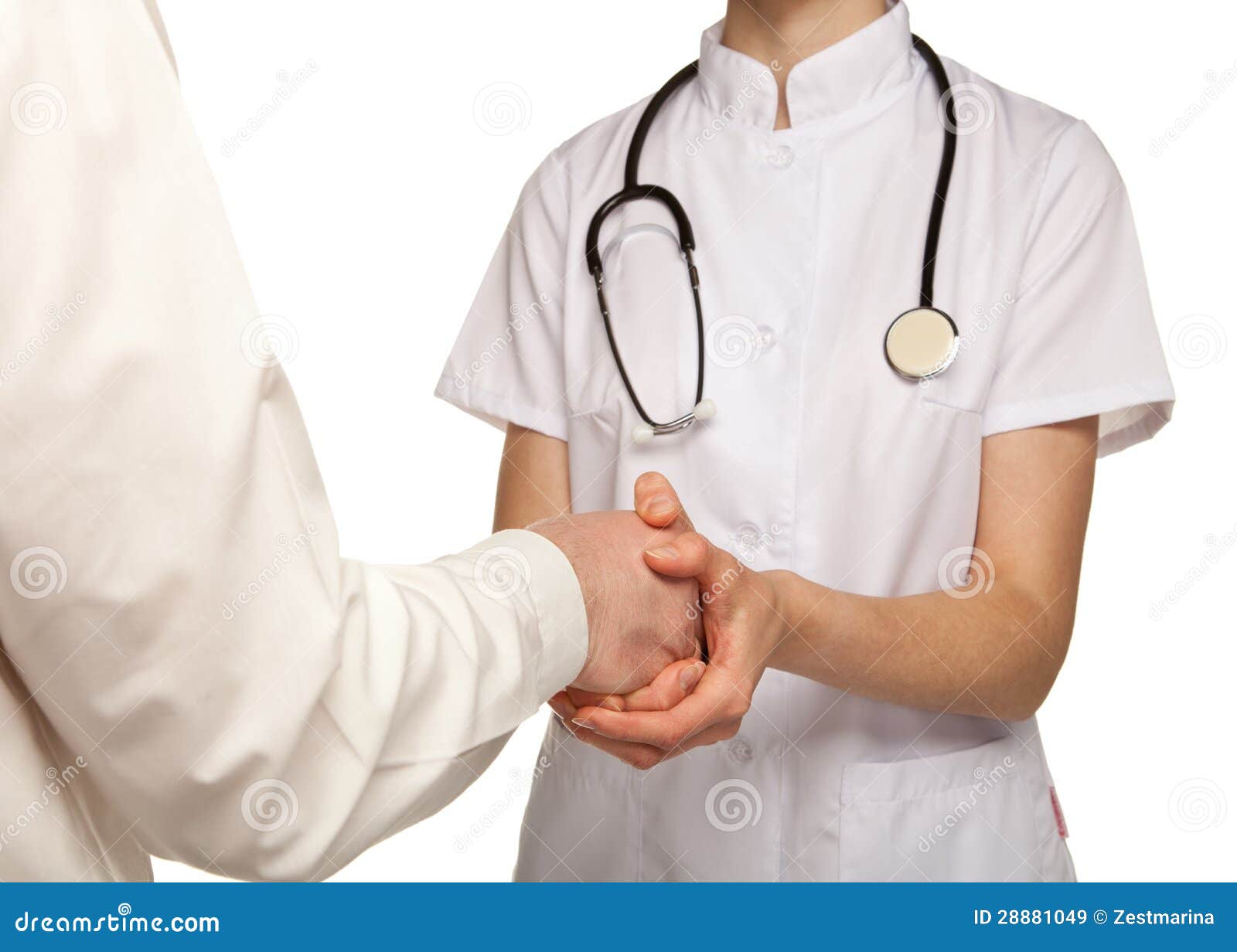 Doctor Looking at His Patient Stock Image - Image of healthcare, clinic ...