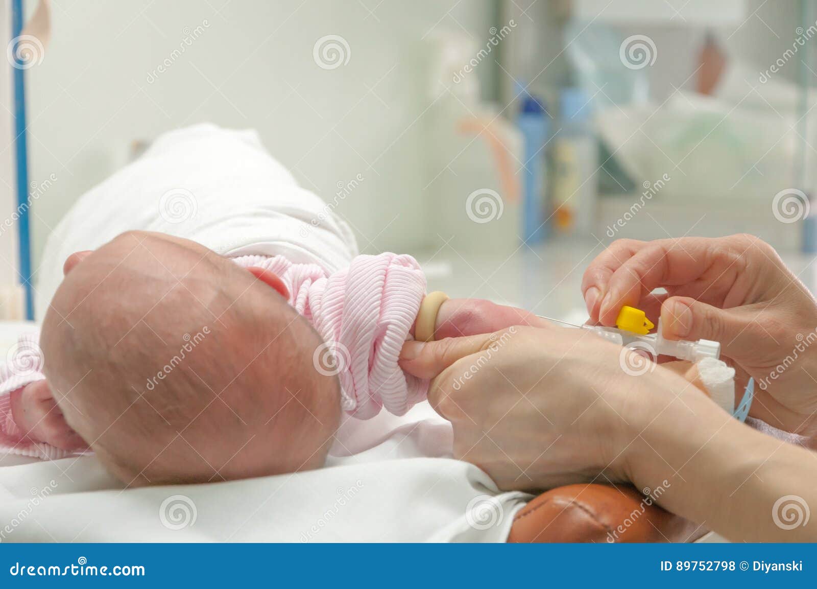 Doctor Making Drainage for Newborn Baby Editorial Stock Photo - Image ...