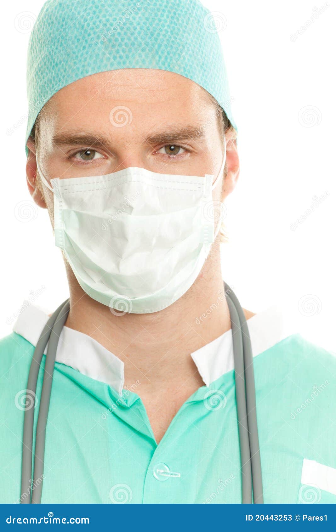 Doctor with mask stock image. Image of mature, face, doctor - 20443253