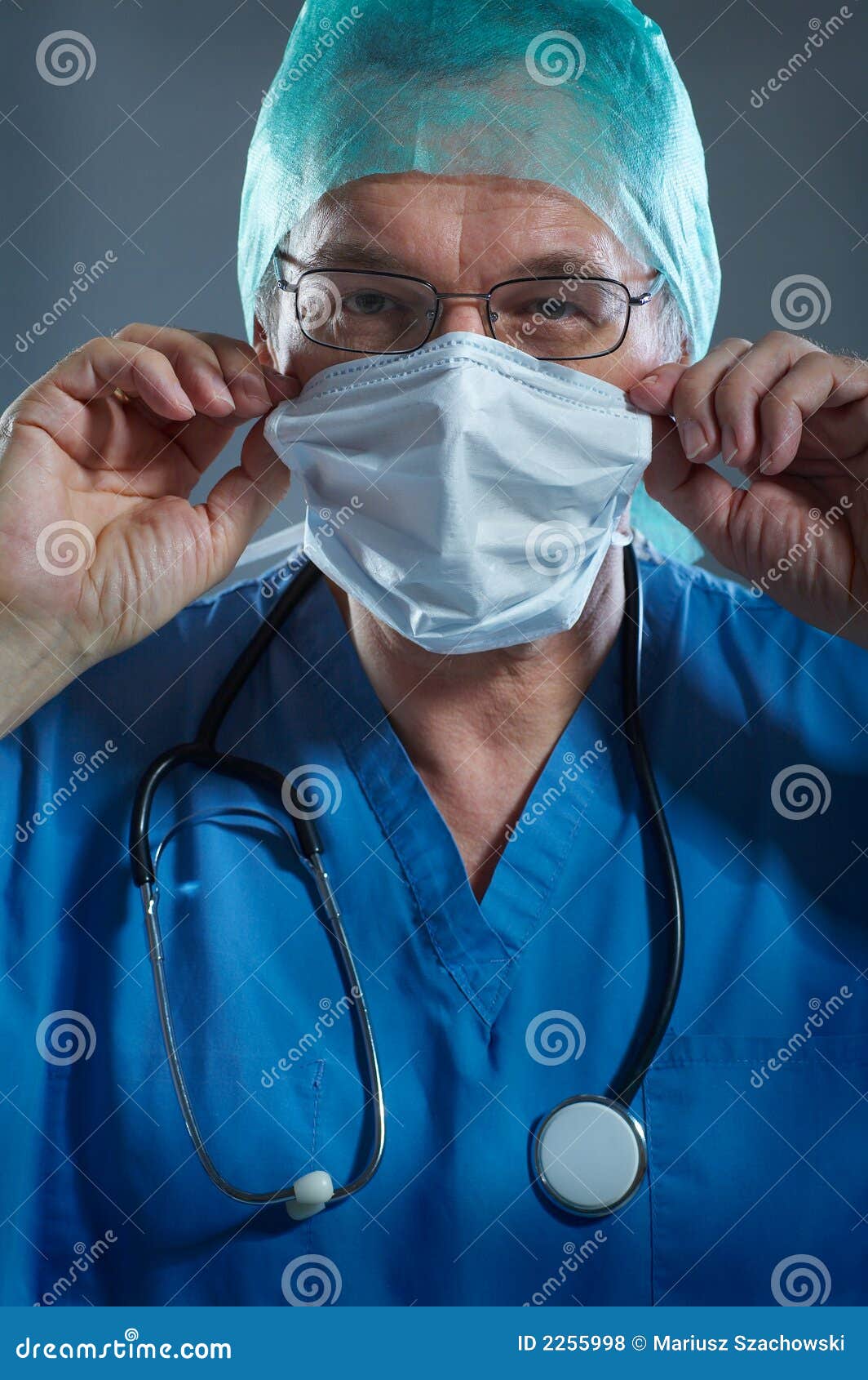 Doctor with Mask stock photo. Image of clinic, heartbeat - 2255998