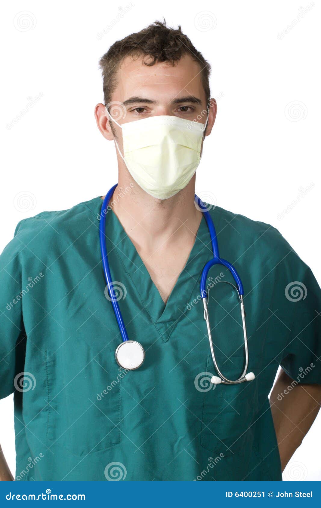 Doctor with a mask stock image. Image of surgery, nurse - 6400251