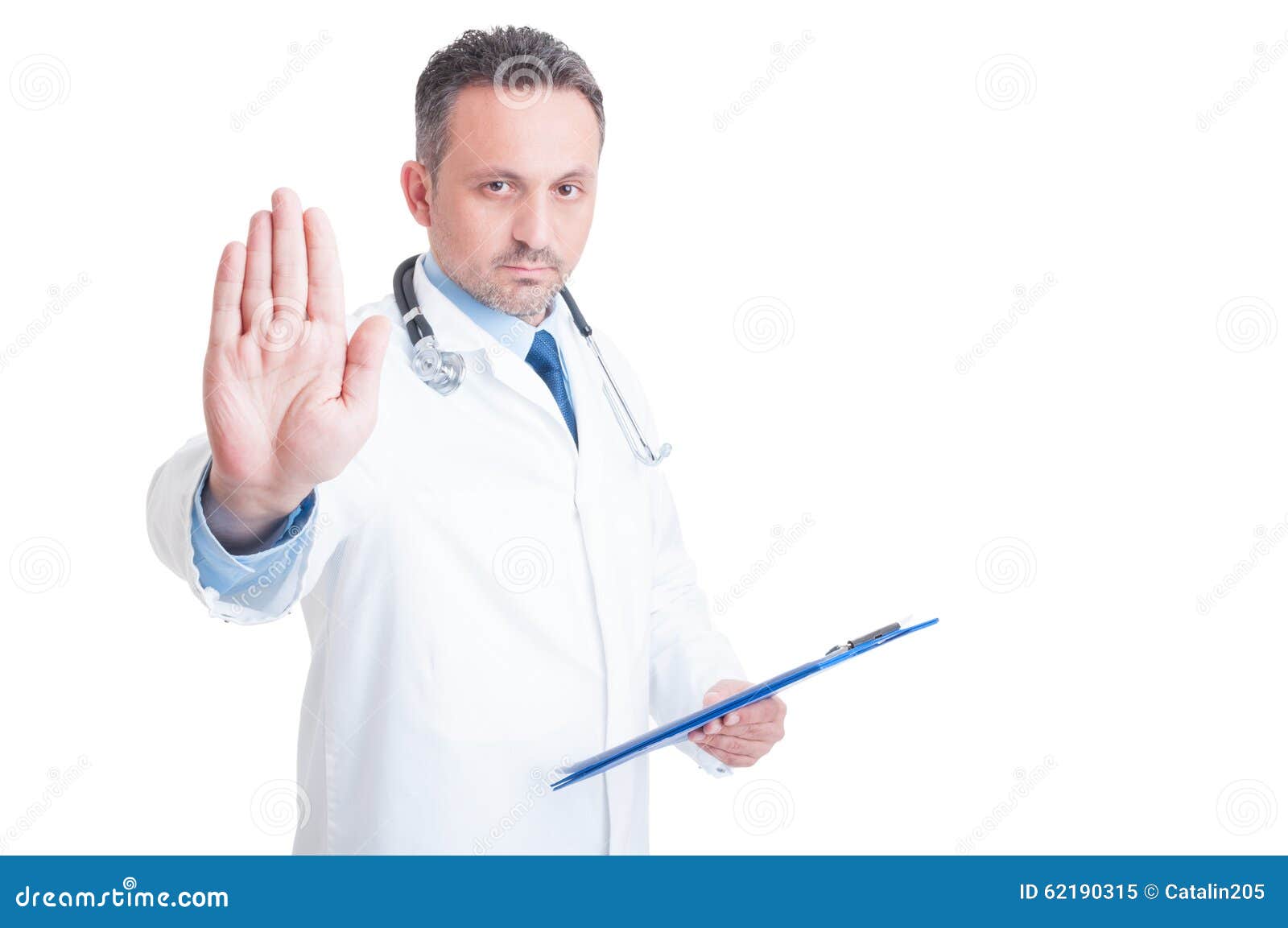 Doctor Or Medic Making Stop And Stay Gesture Stock Image - Image of ...