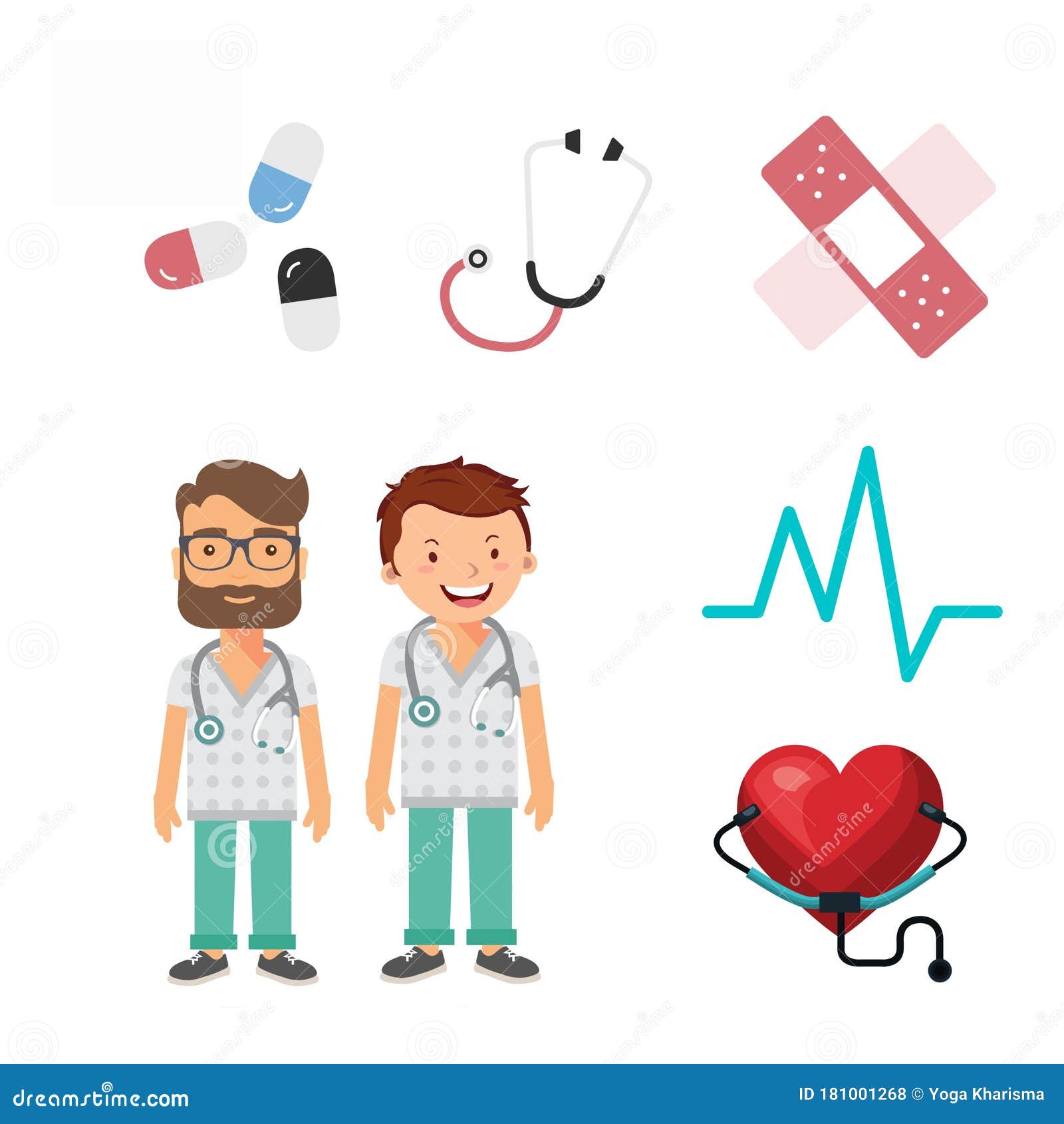 Doctor and Medical Design Look Awesome Stock Illustration ...
