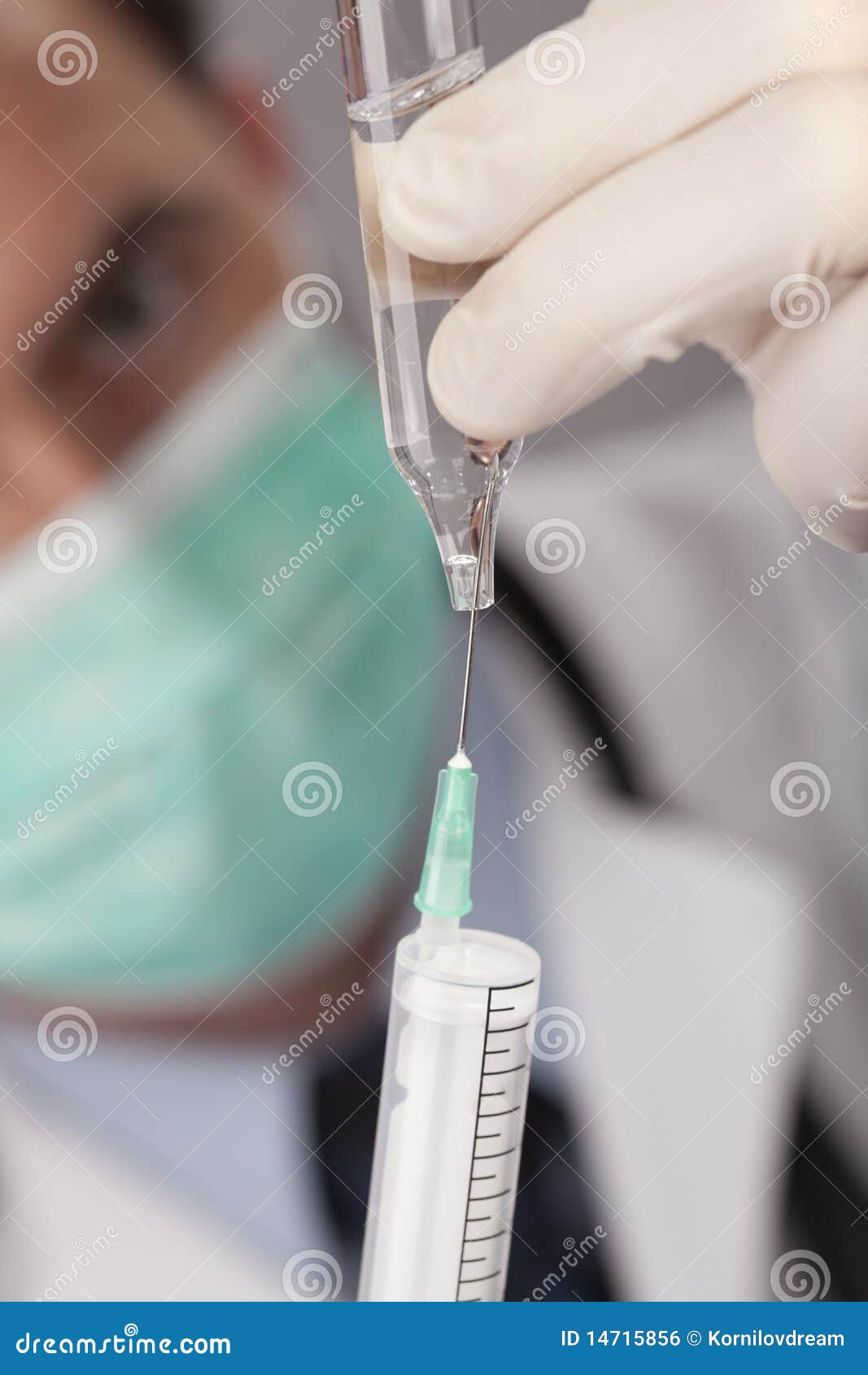 Doctor with Medical Syringe in Hands Stock Photo - Image of medicine ...