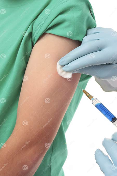 Doctor needle injection stock image. Image of injection - 5791139
