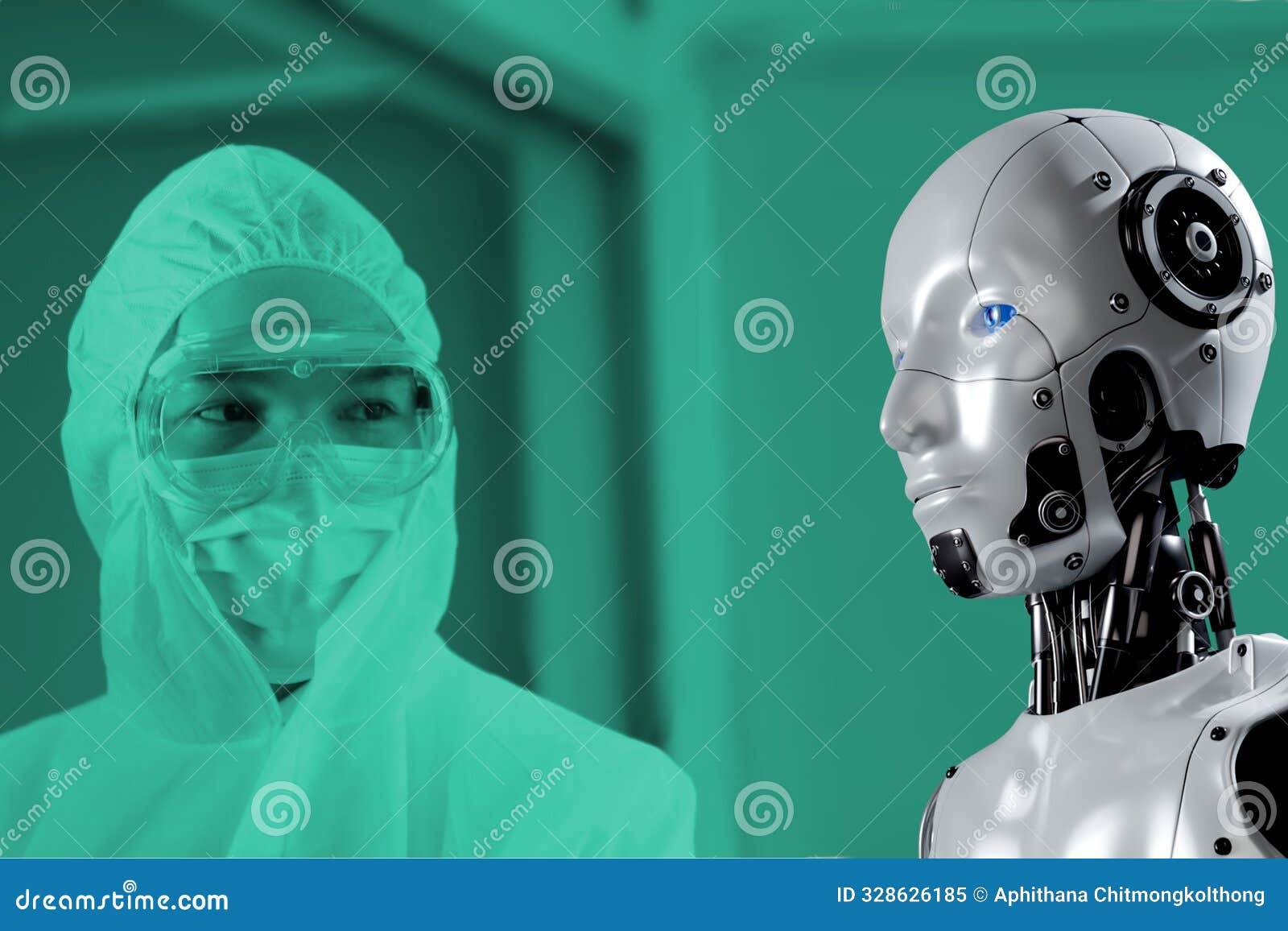 Doctor with New Medical Working with AI , Medical Technology Concept ...