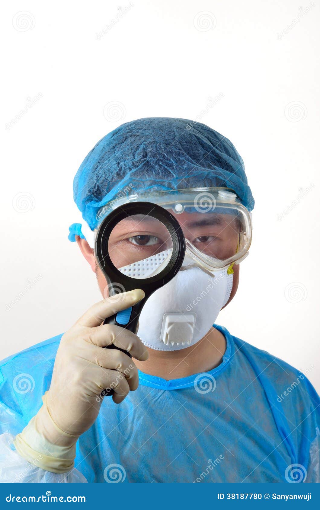 A Doctor in the Observation Stock Photo - Image of glasses, surgeon ...