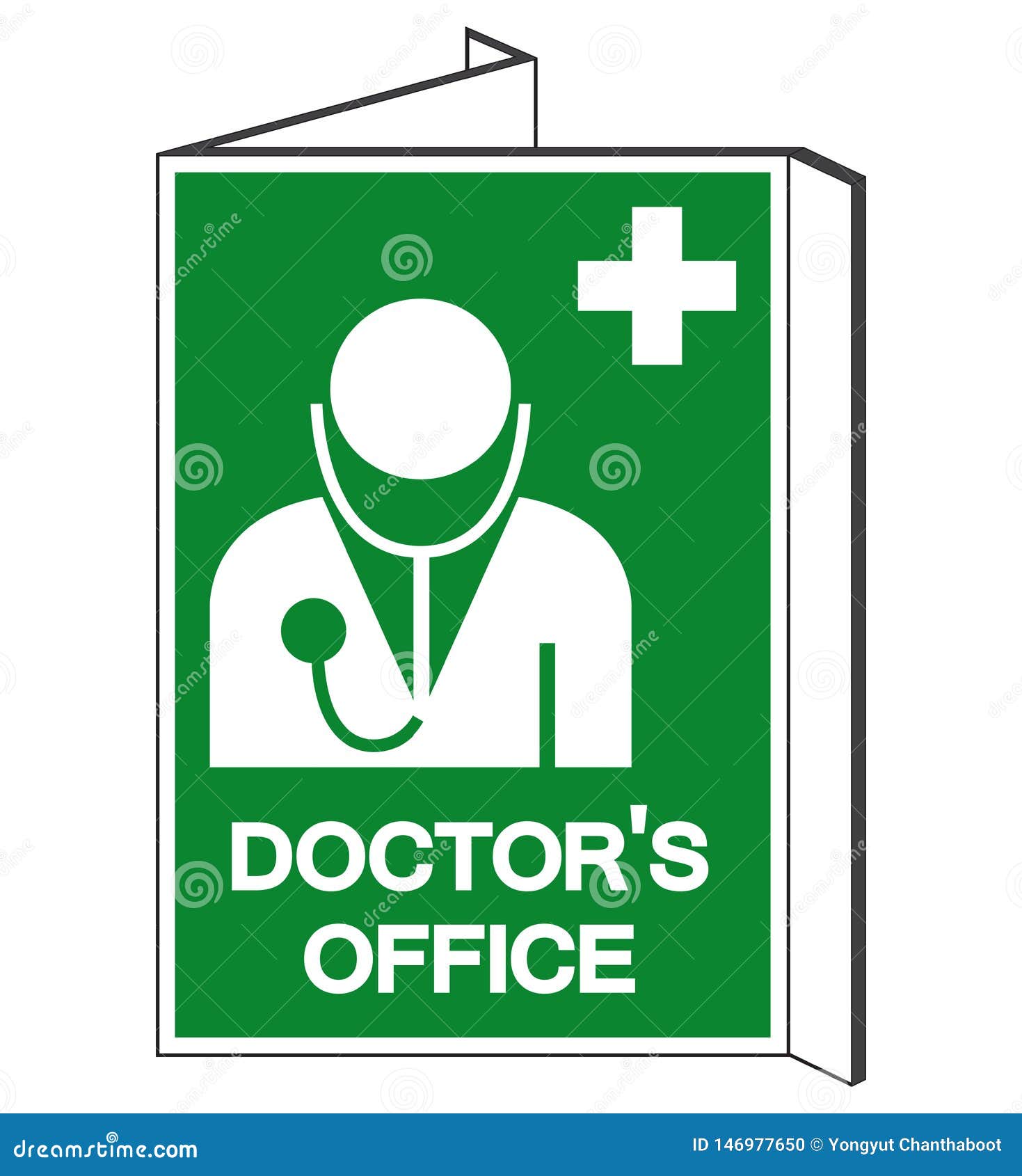 Doctor`Office Symbol Sign, Vector Illustration, Isolate on White ...