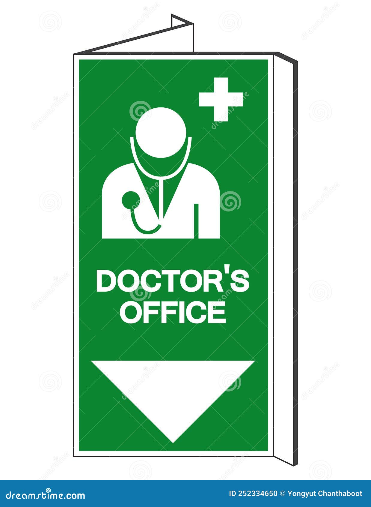 Doctor`Office Symbol Sign, Vector Illustration, Isolate on White ...