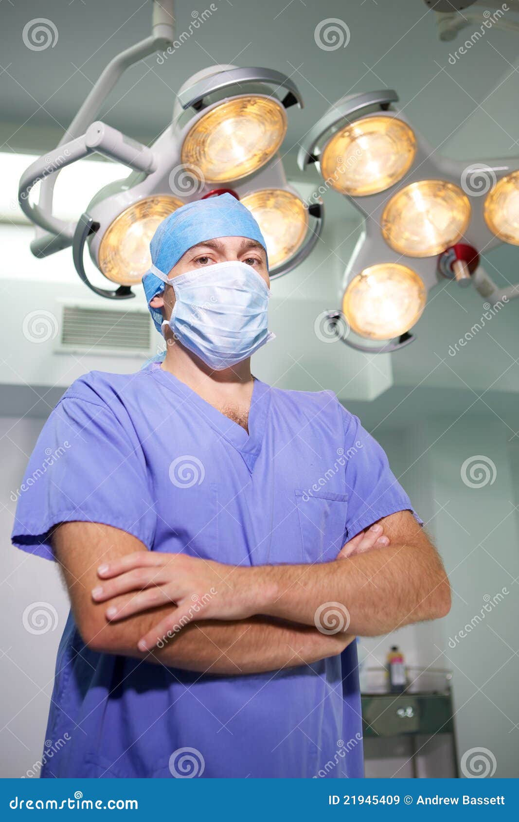 Doctor in Operating Theatre Stock Image - Image of health, specialist ...