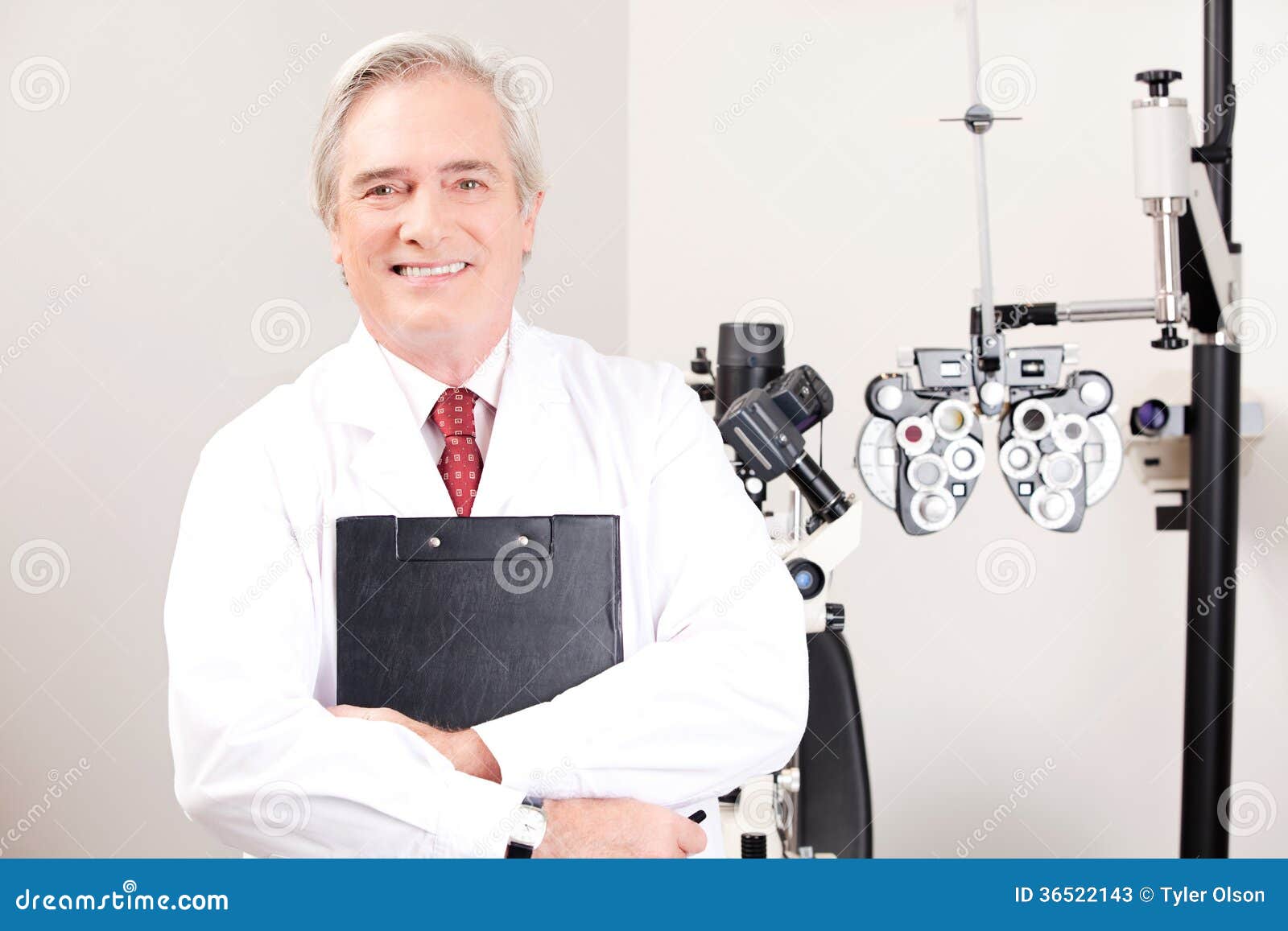 Doctor in Ophthalmology Clinic Stock Image - Image of checkup ...
