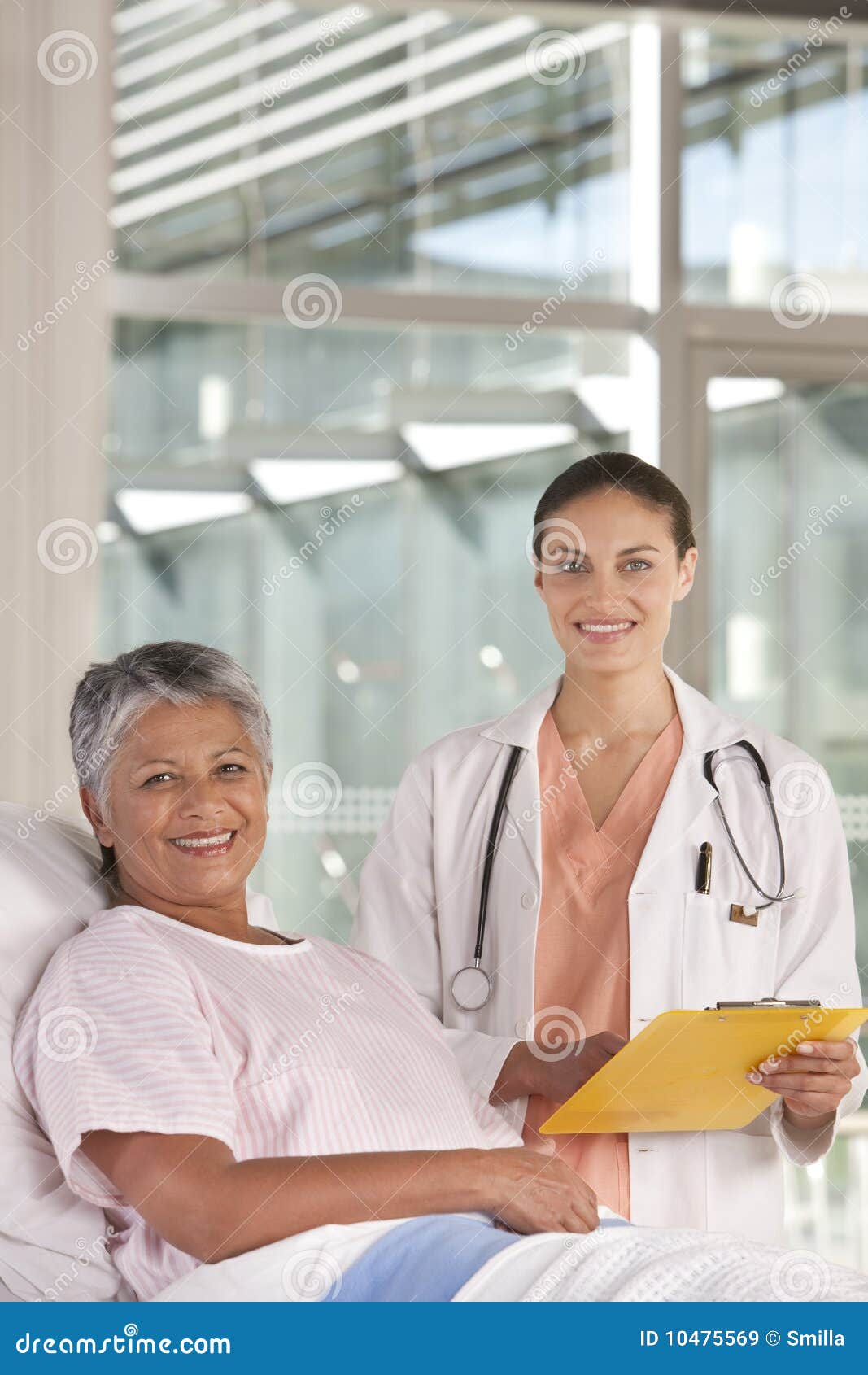Doctor and patient stock image. Image of hospital, illness - 10475569