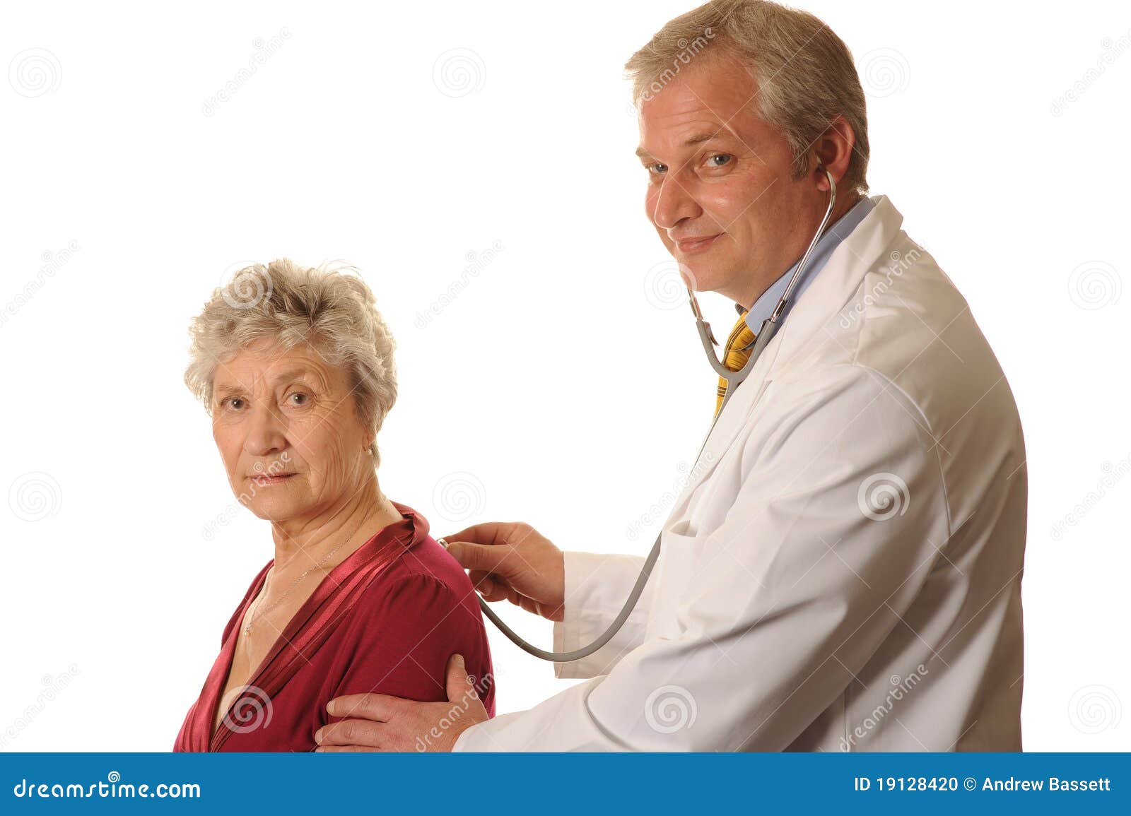 Doctor and Patient stock photo. Image of consultant, medical - 19128420