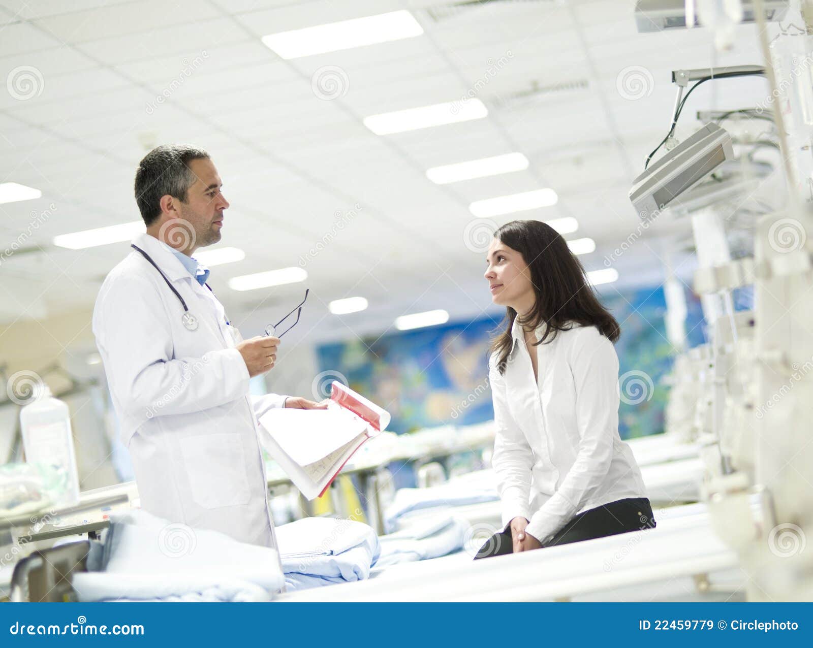 Doctor and patient stock image. Image of doctor, treatment - 22459779