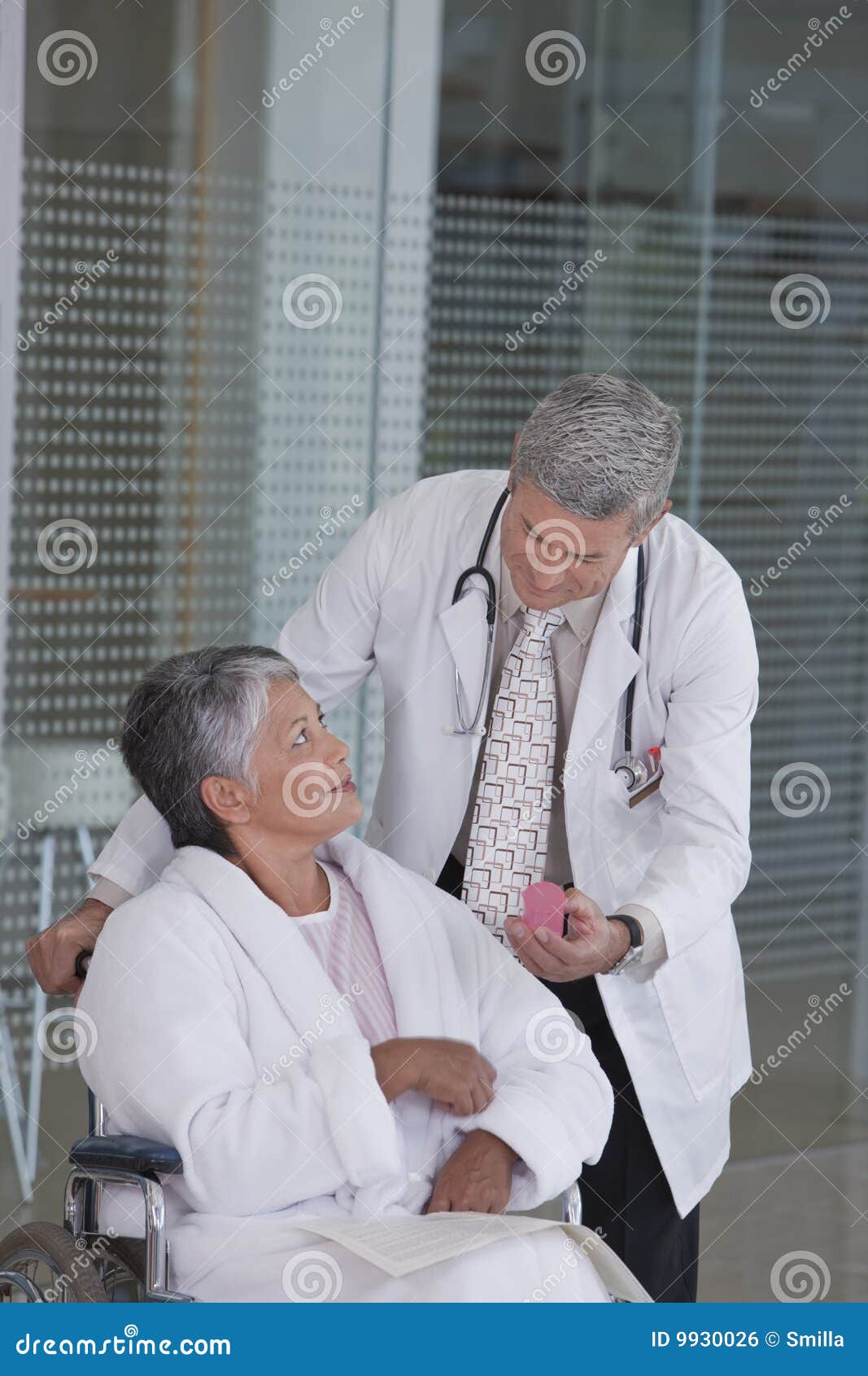Doctor and patient stock photo. Image of doctor, service - 9930026