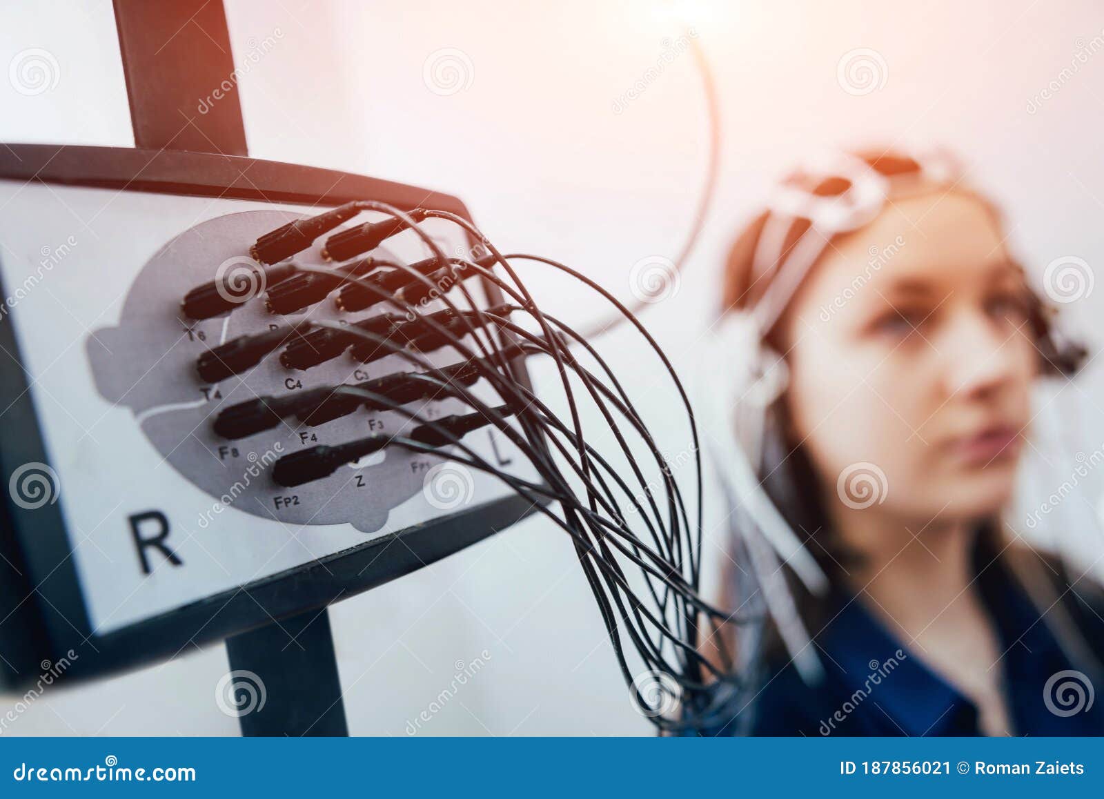 Doctor and Patient with Encephalography Electrode. Electroencephalogram ... Doctor and Patient with Encephalography Electrode. Electroencephalogram ...