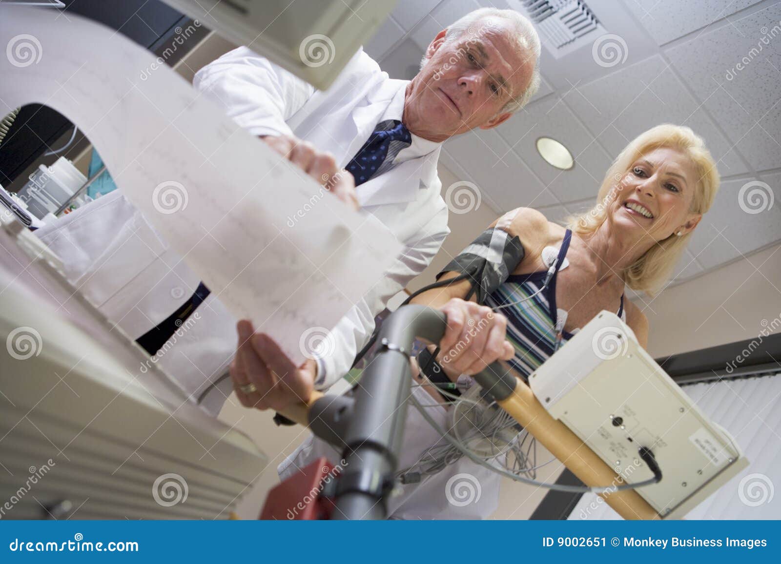 Doctor with Patient during Health Check Stock Image - Image of medicine ...