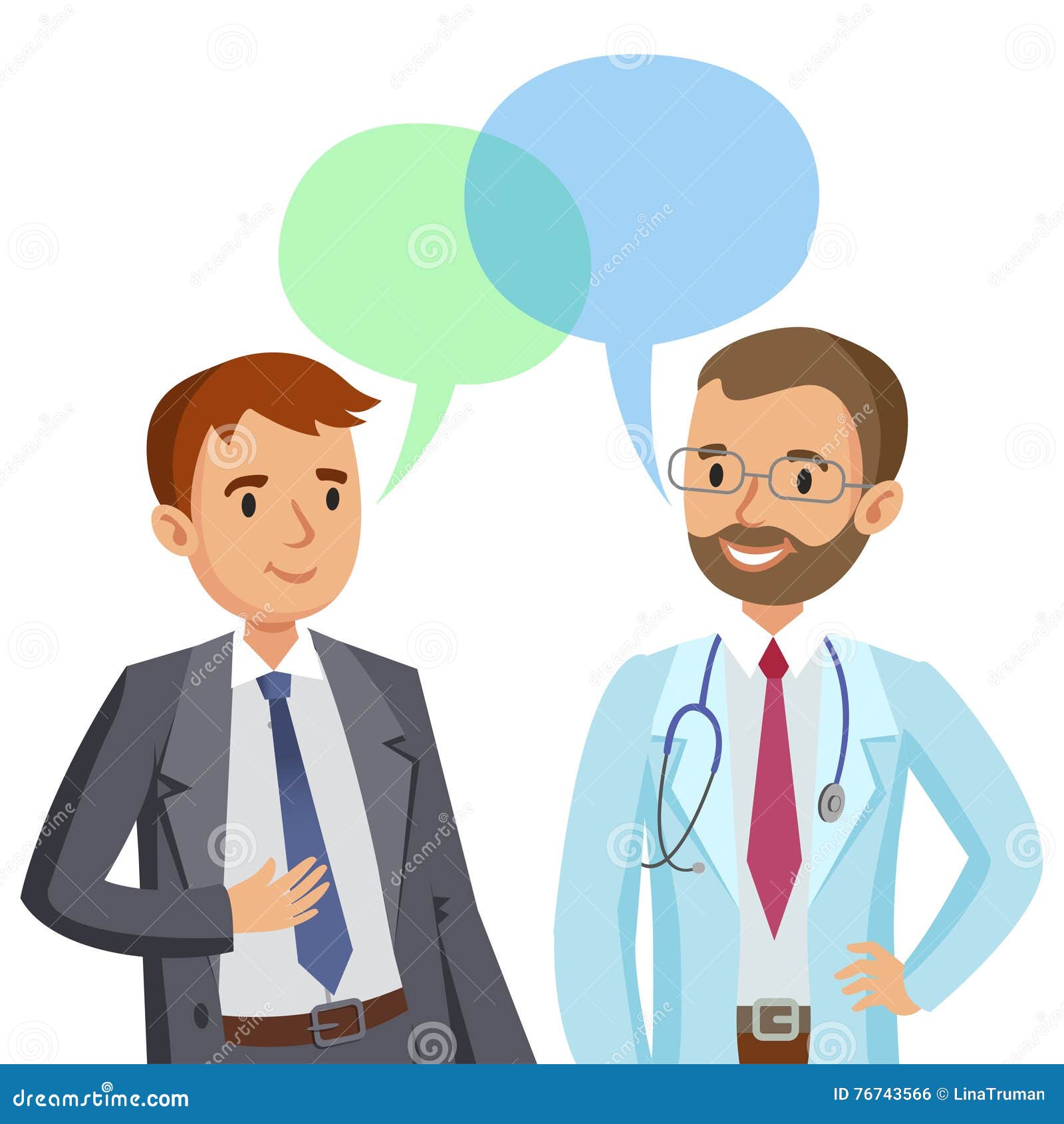 Doctor and Patient. Man Talking To Physician Stock Vector ... Doctor and Patient. Man Talking To Physician Stock Vector ...