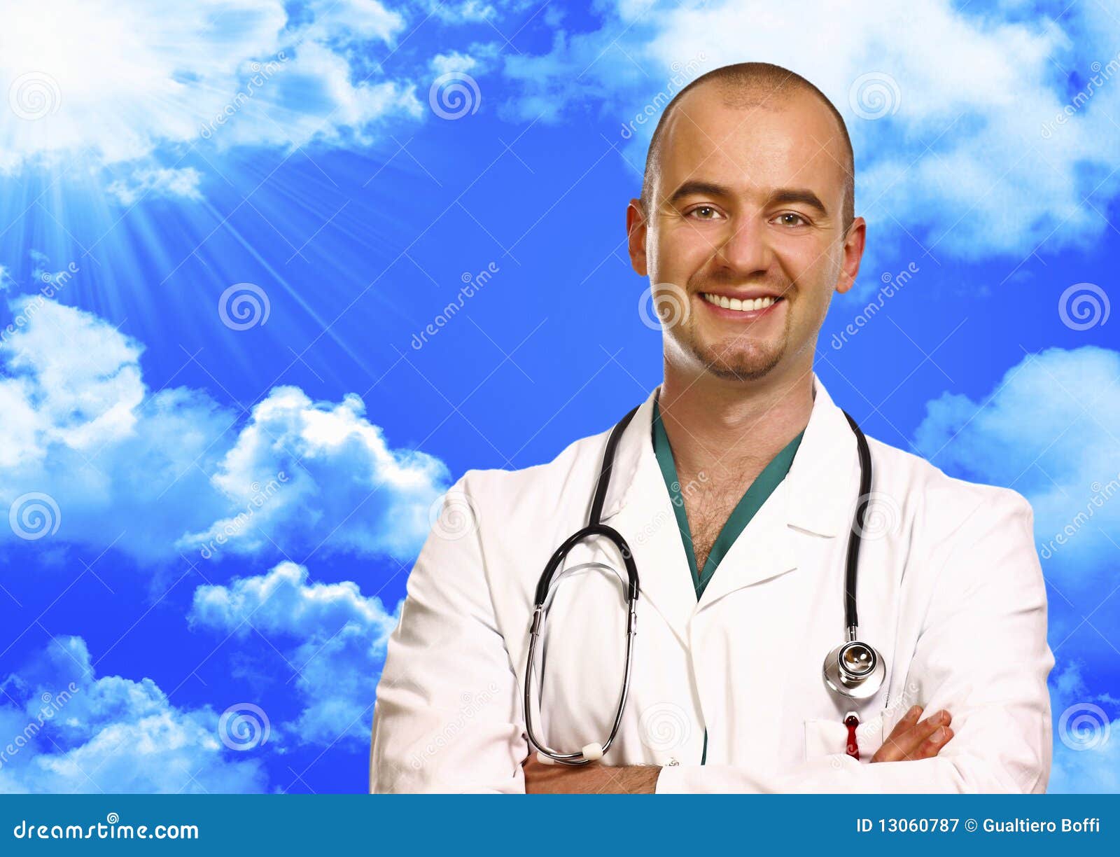 Doctor portrait stock image. Image of health, clinic - 13060787