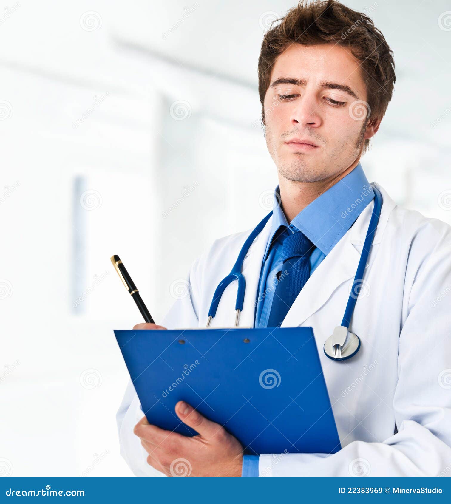 Doctor portrait stock image. Image of hospital, medical - 22383969