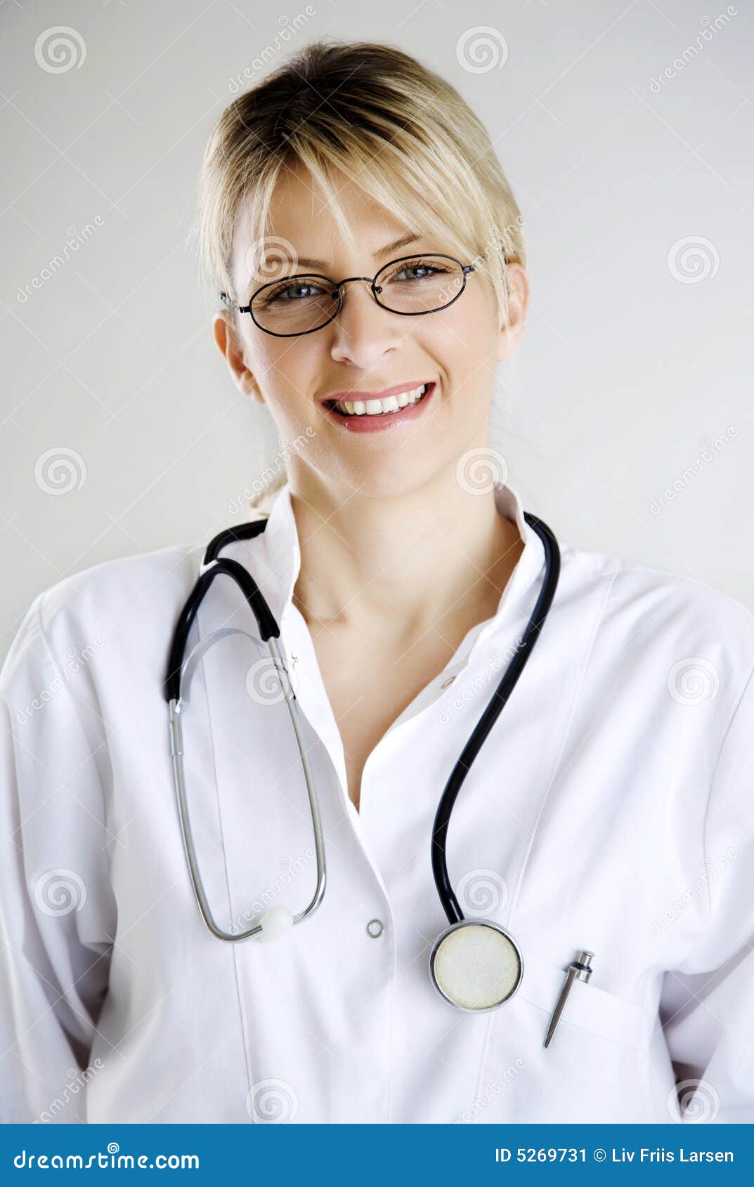 Doctor portrait stock image. Image of people, nurse, professional - 5269731