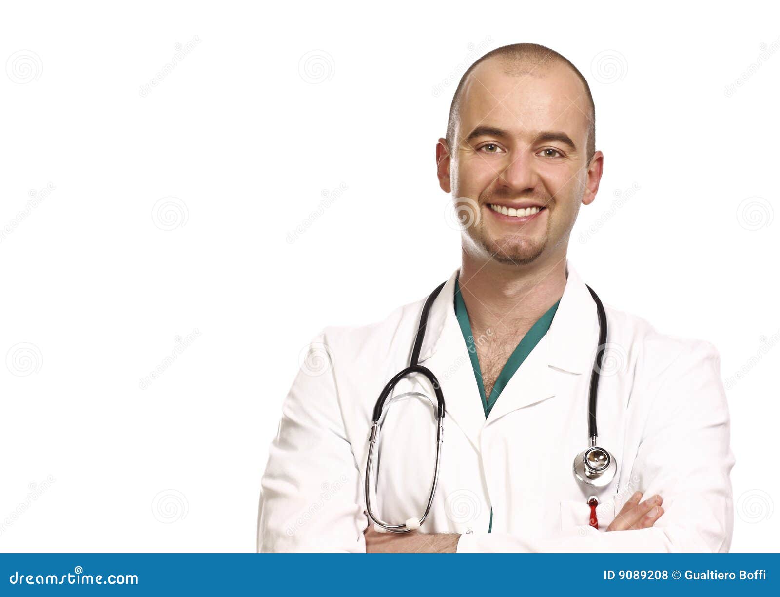 Doctor portrait stock photo. Image of health, happy, caucasian - 9089208