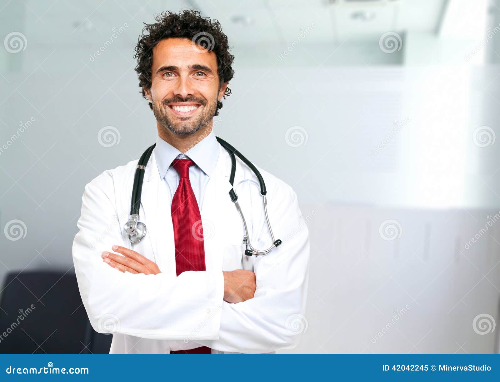 Doctor Portrait in the Hospital Stock Image - Image of nurse ...