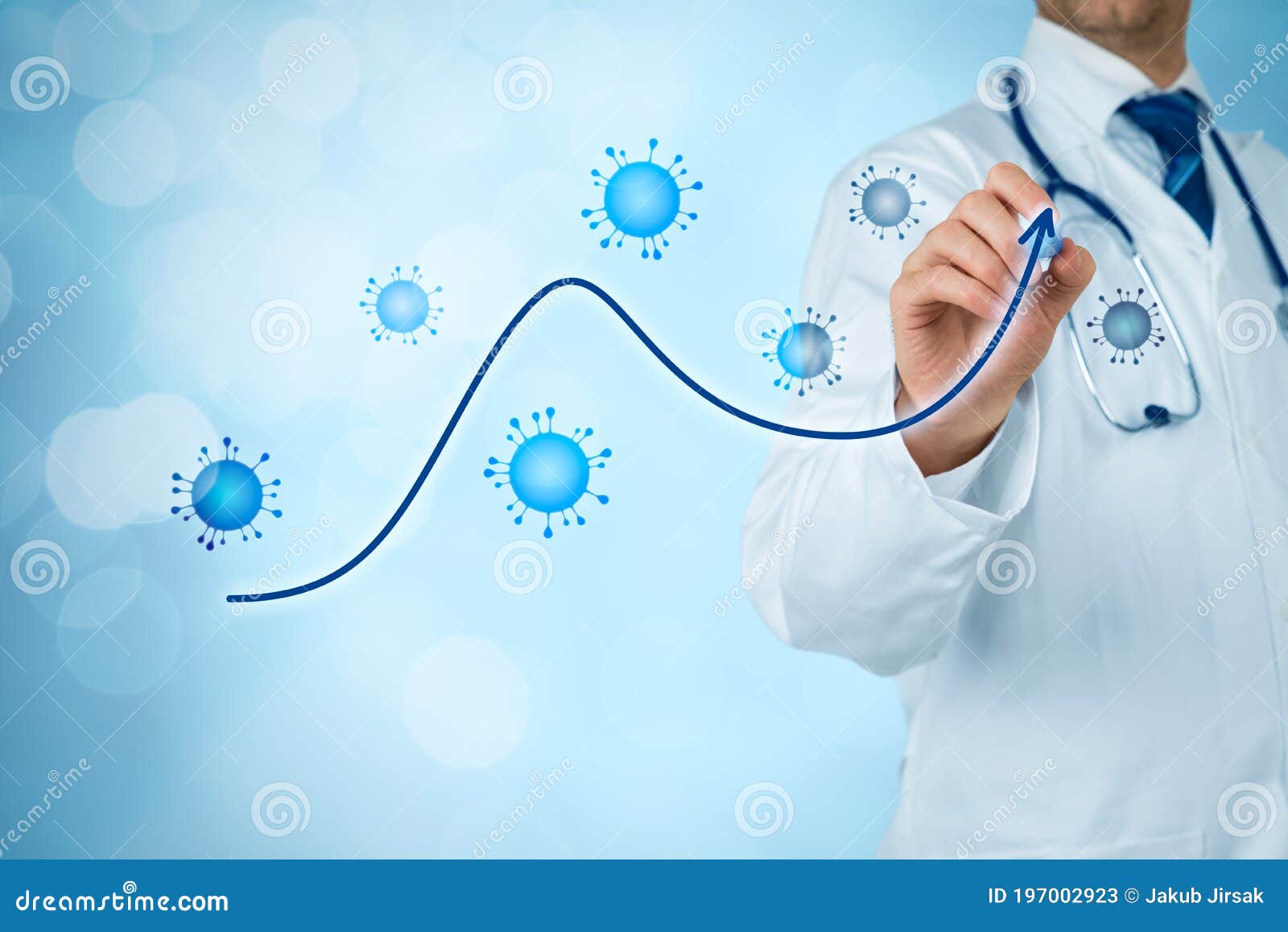 Doctor Practitioner Prepare for a Second Wave of Covid-19 Stock Image ...