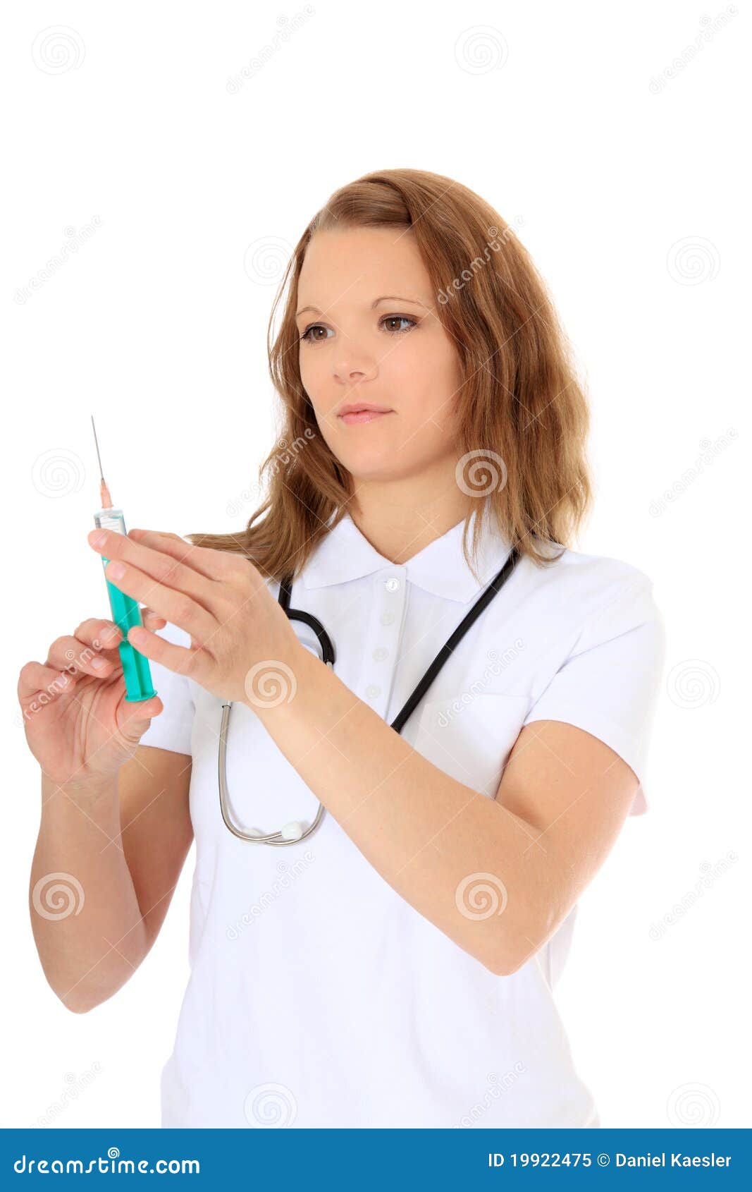 Doctor prepares injection stock image. Image of physician - 19922475