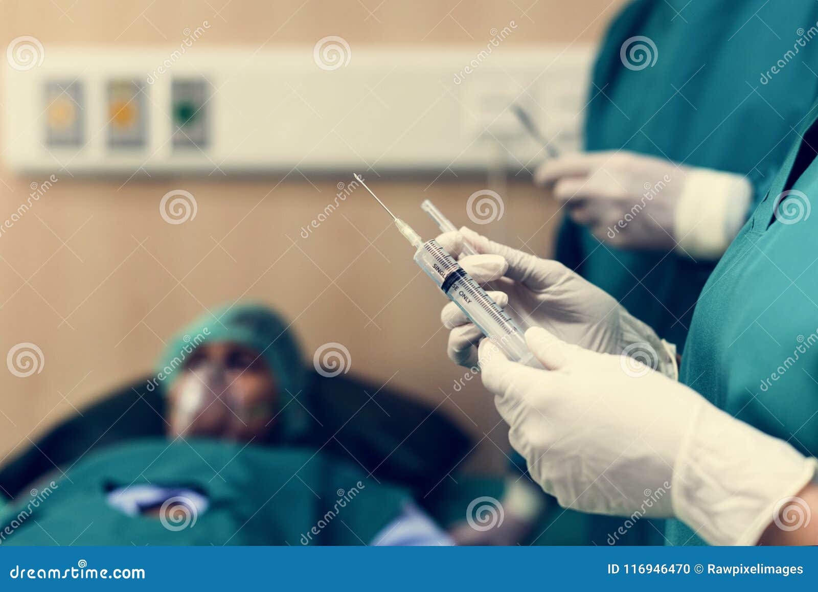 Doctor is Preparing a Syringe Shot Stock Photo - Image of medical ...