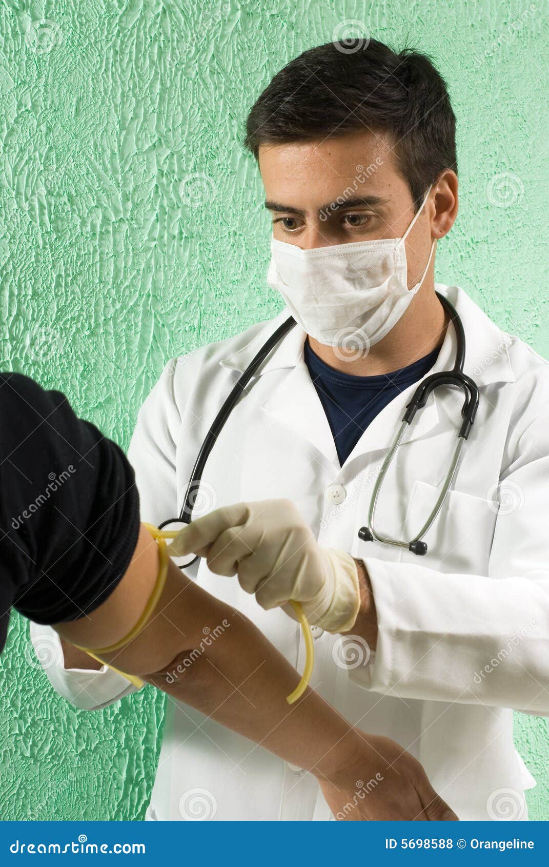 Doctor Preparing To Give Shot - Vertical Stock Photo - Image of ...