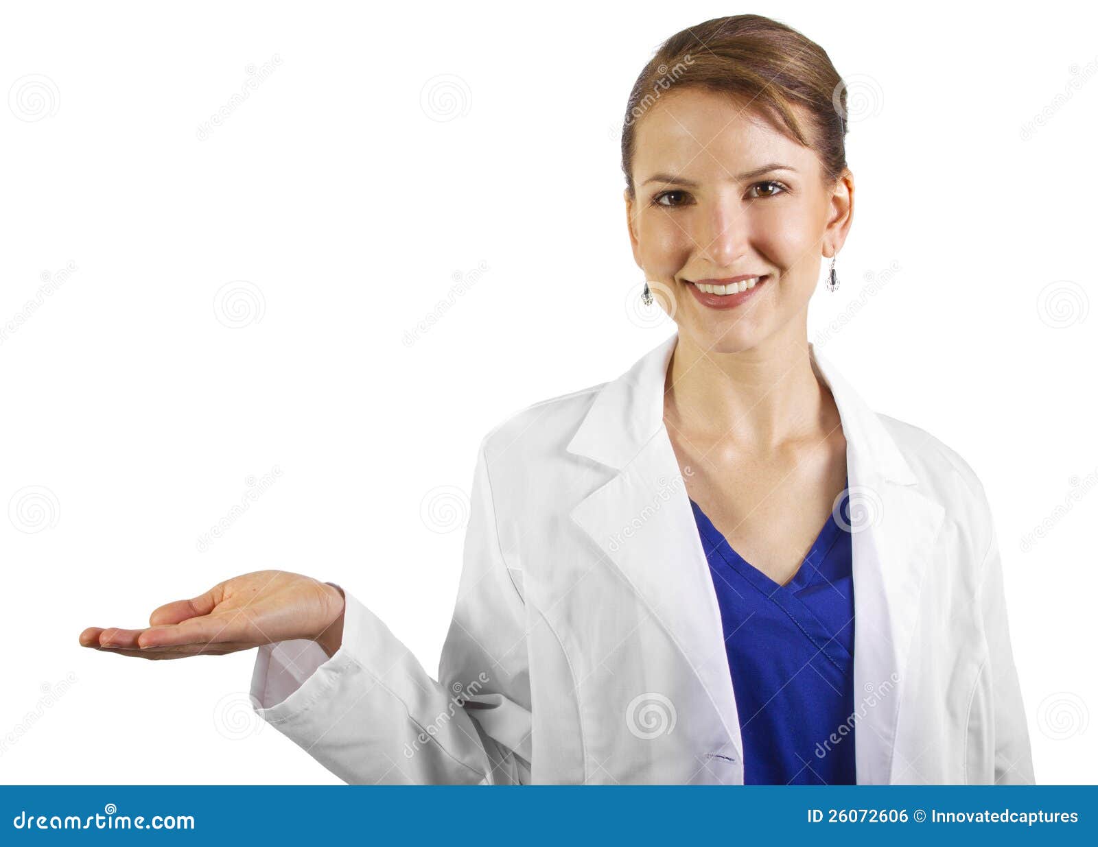 Doctor Presenting stock photo. Image of medical, hospital - 26072606
