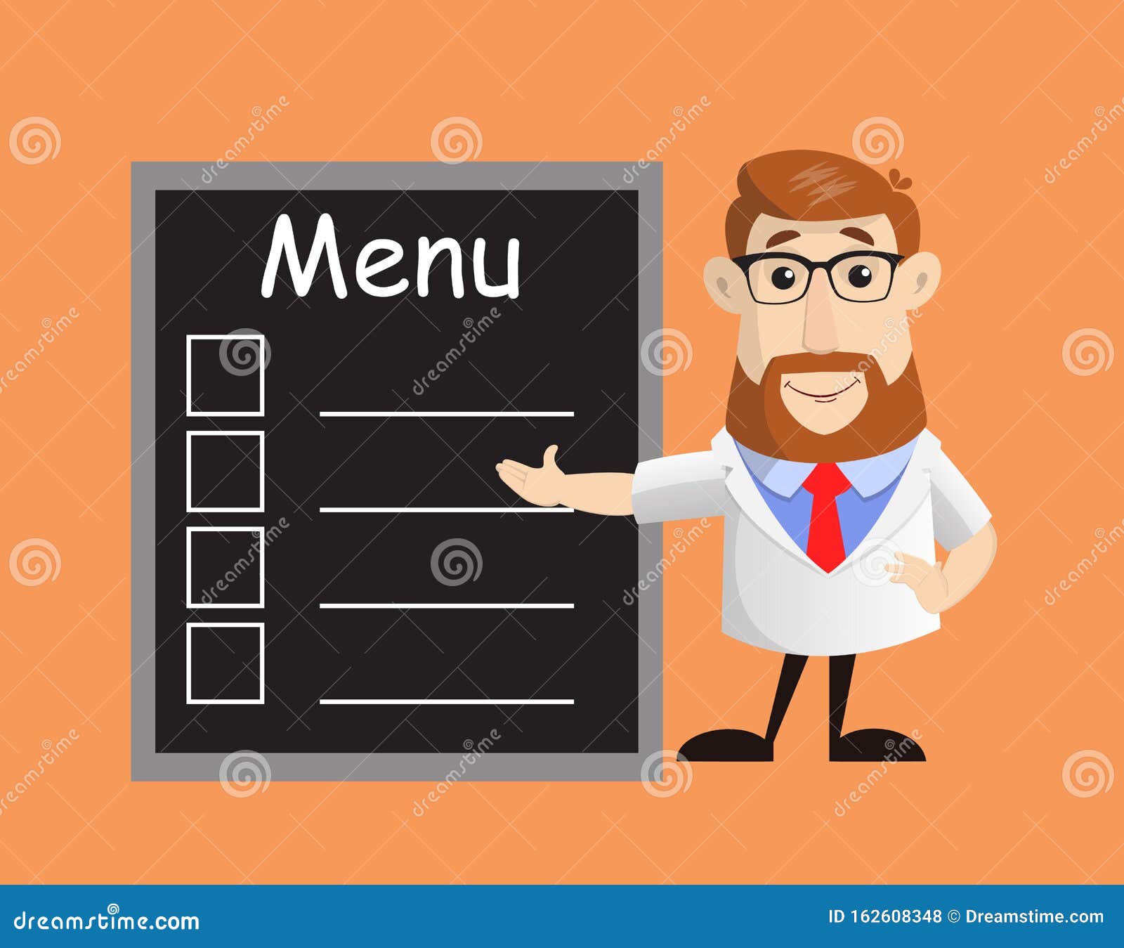 Doctor - Presenting Menu List Stock Vector - Illustration of advisor ...