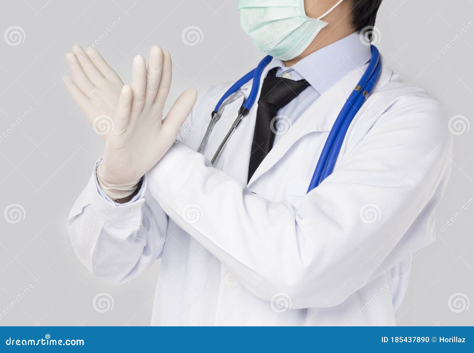 Doctor Raise One`s Hand Stop Various Things Stock Photo - Image of ...