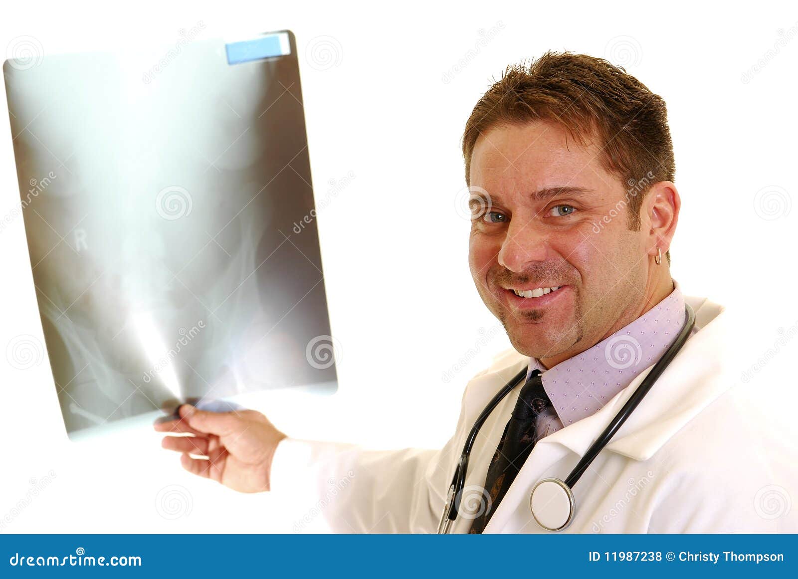 Doctor with X-ray stock photo. Image of medicine, face - 11987238