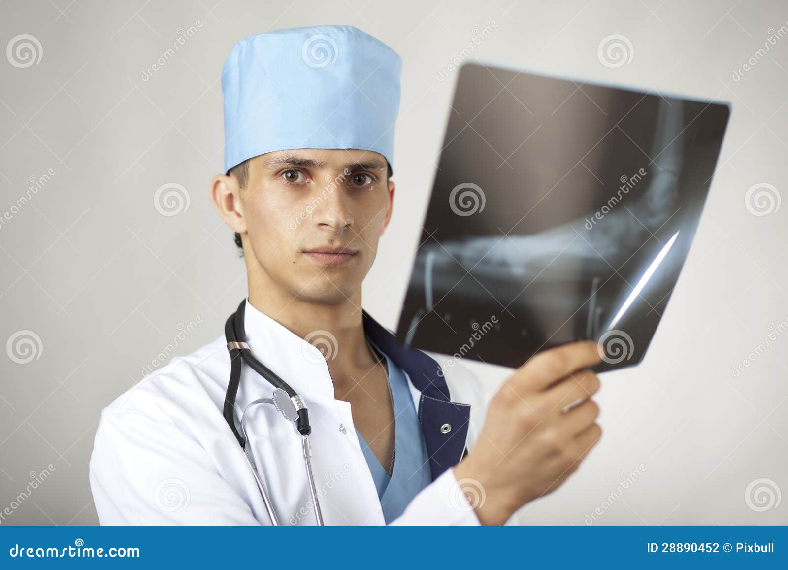 Doctor with X-ray stock photo. Image of physician, sick - 28890452