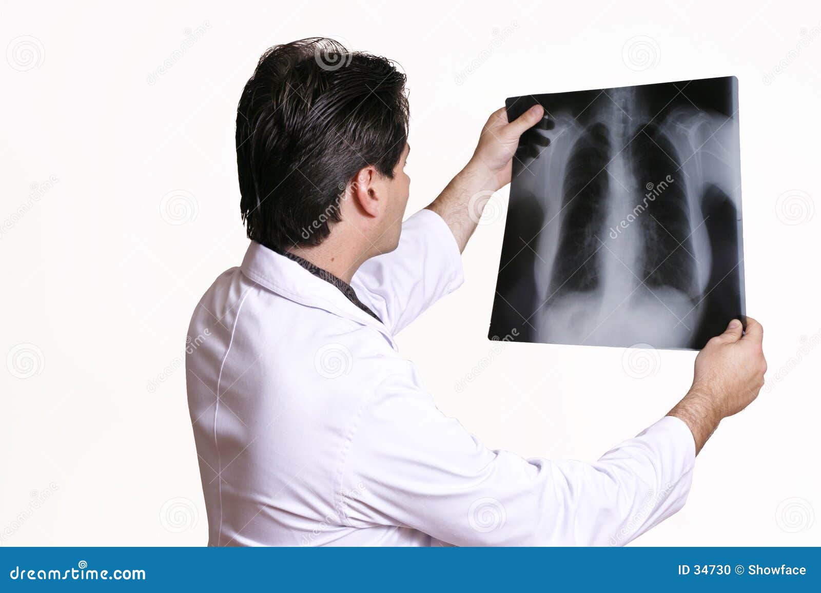 Doctor with X-ray stock photo. Image of radiologist, imaging - 34730
