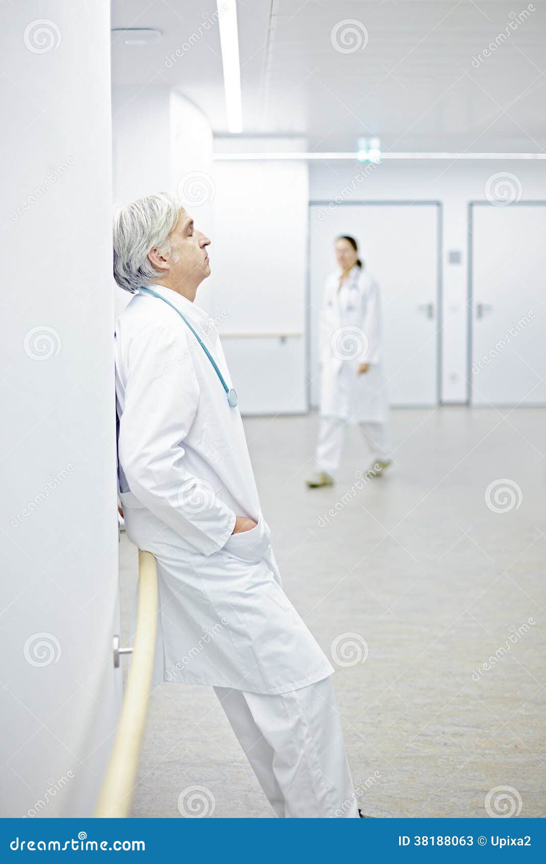 Doctor rest lean hospital stock image. Image of lean - 38188063