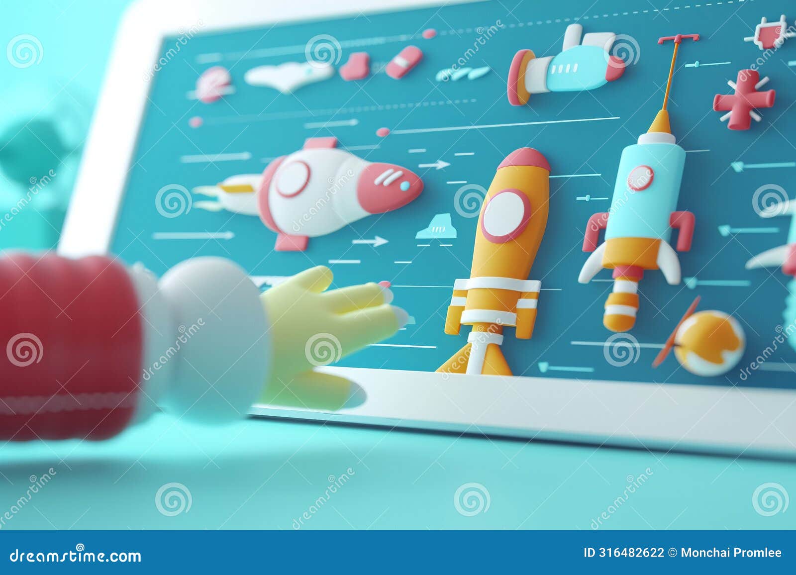 Doctor Reviewing Analytics on a Tablet, Health Informatics at Work ...