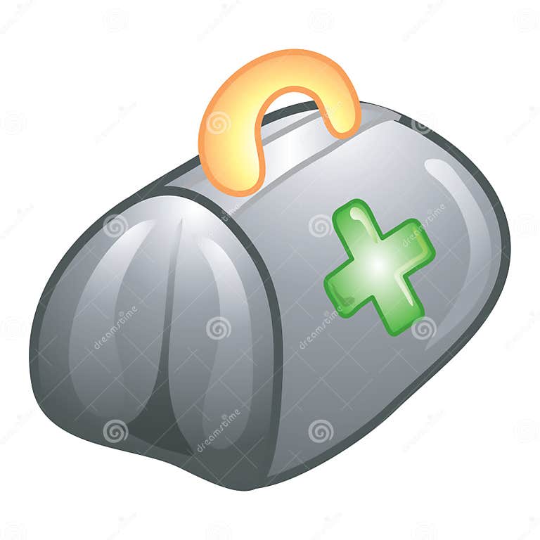 Doctor s bag icon stock vector. Illustration of care, doctor - 650960