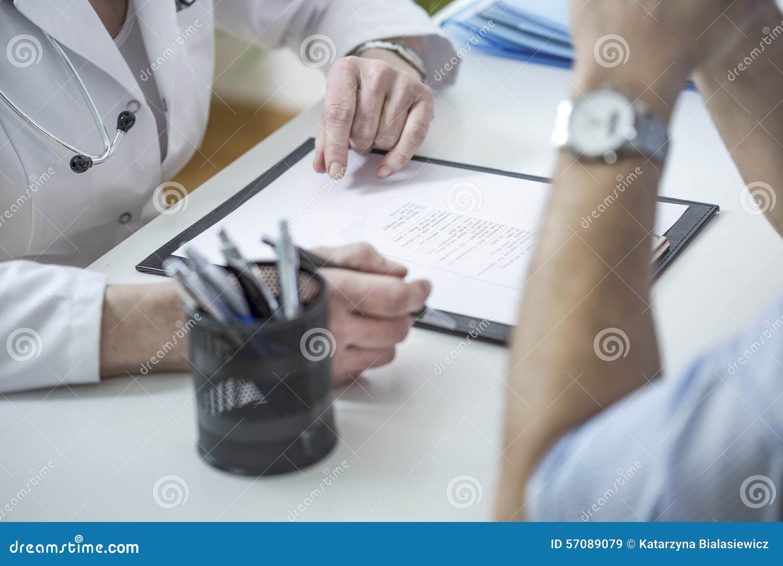 Doctor S Hands Writing Prescription Stock Image - Image of medical ...