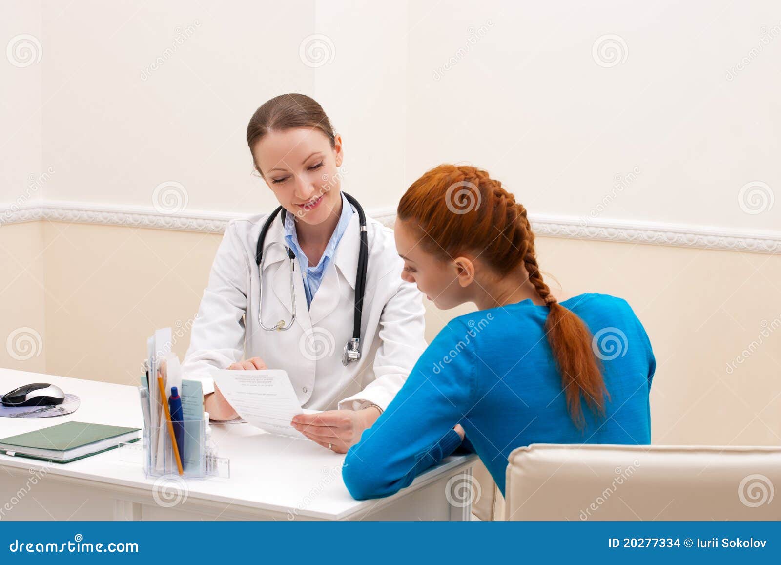 At doctor s office stock photo. Image of professional - 20277334