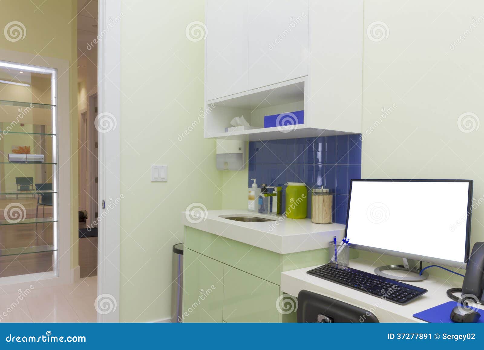 Doctor s office interior stock image. Image of design - 37277891