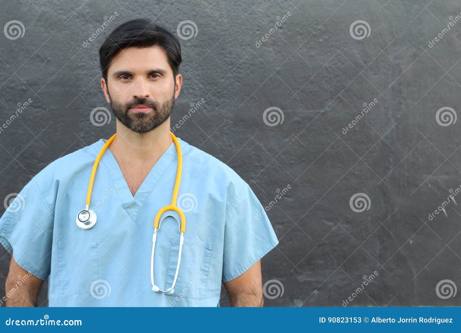 Doctor`s Portrait with Copy Space Stock Image - Image of doctors ...