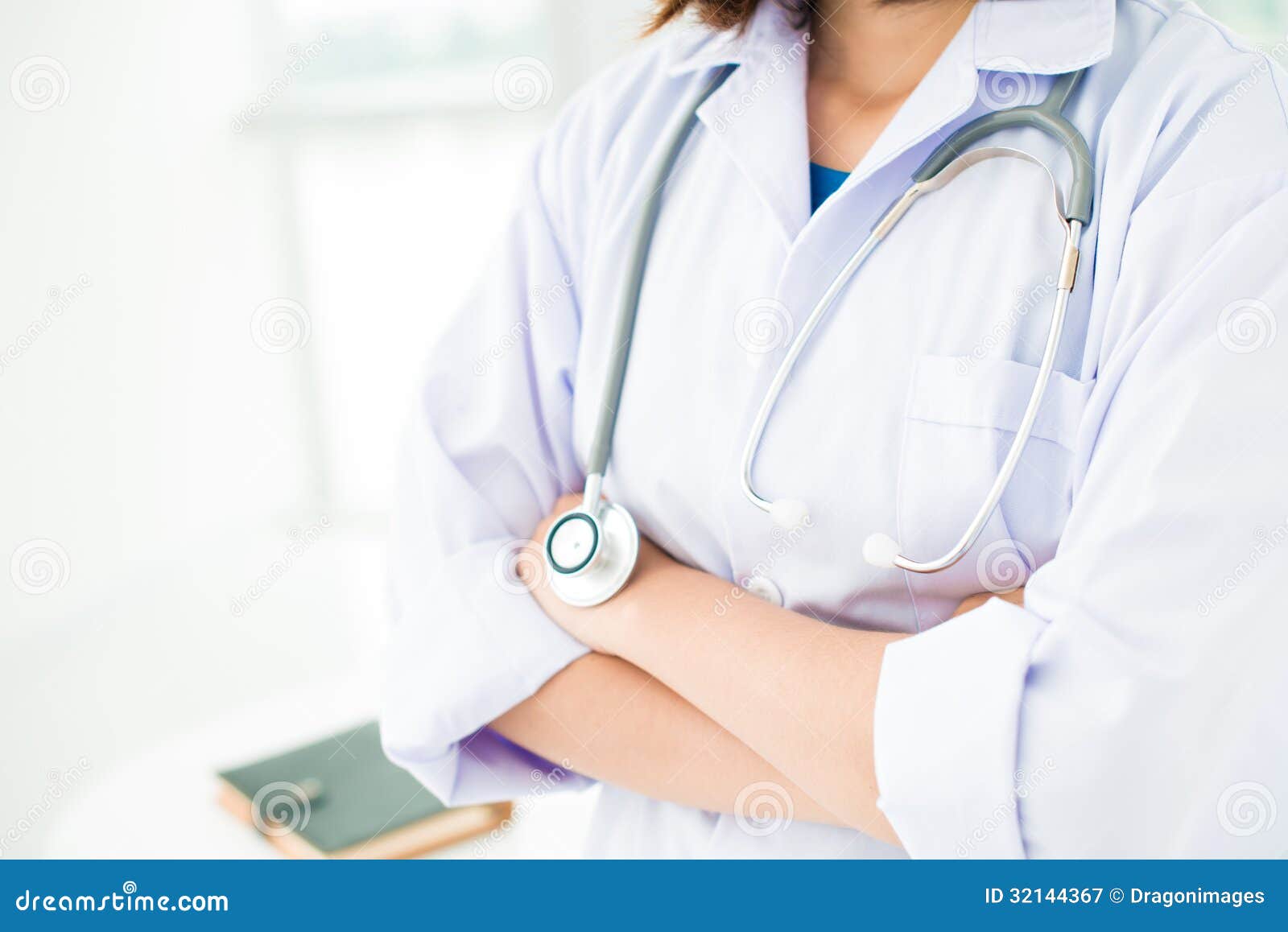 Doctor s posture stock image. Image of hospital, medicare - 32144367
