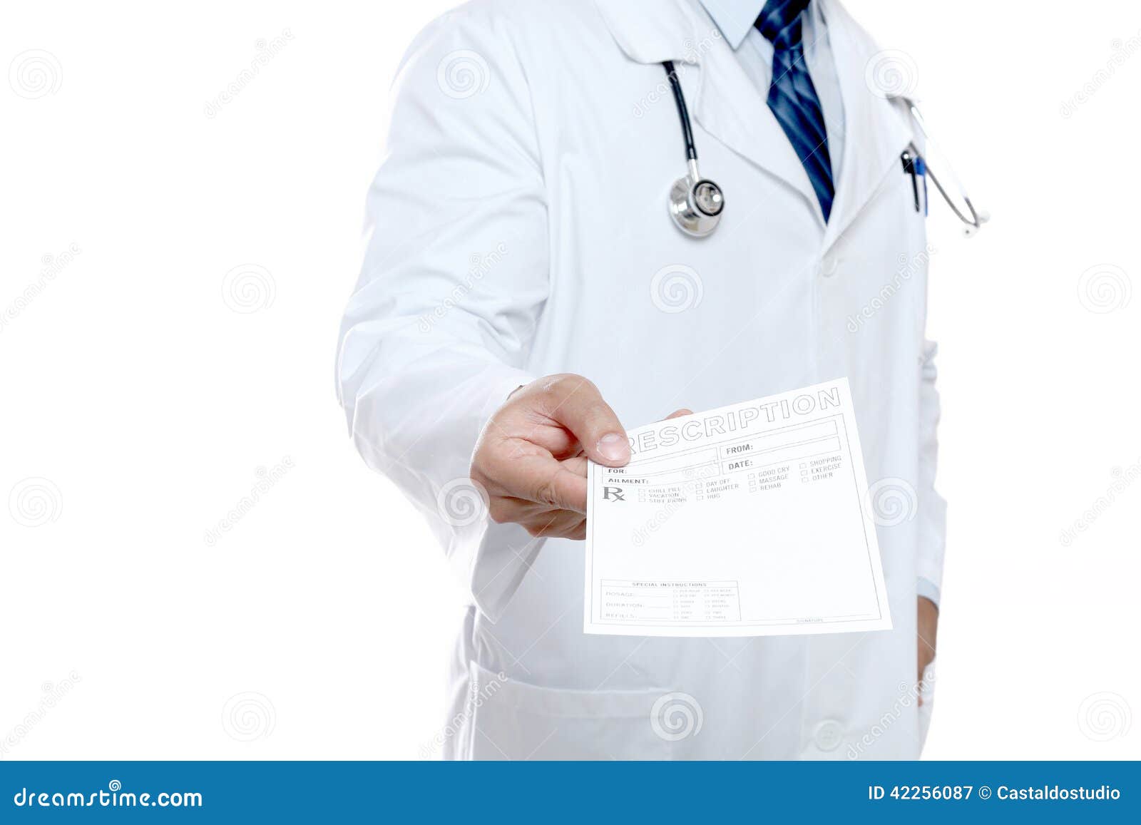 Doctor s Prescription stock image. Image of adult, male - 42256087