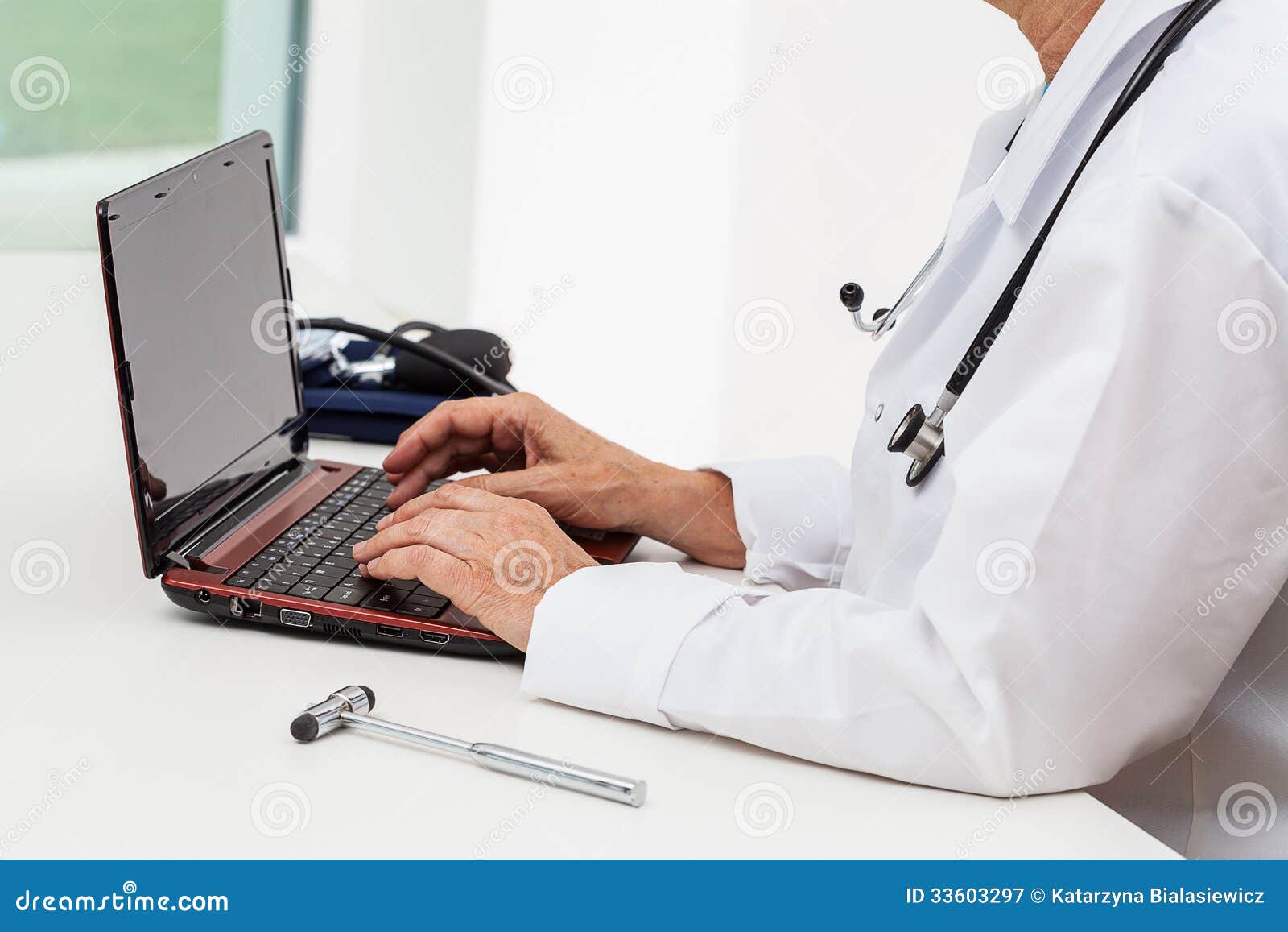 Doctor s research stock image. Image of appointment, dermatologist ...