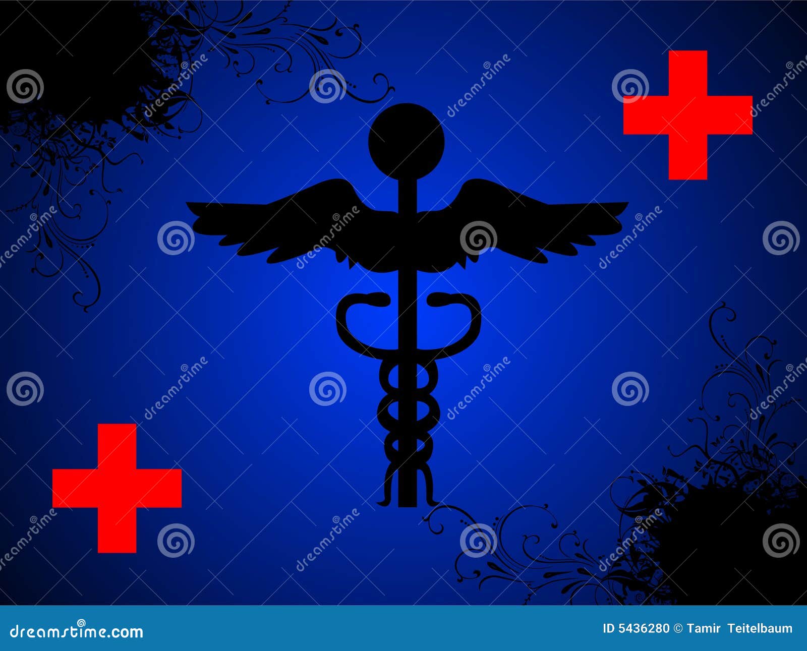 Doctor S Sign with Plus Sign Stock Illustration - Illustration of ...