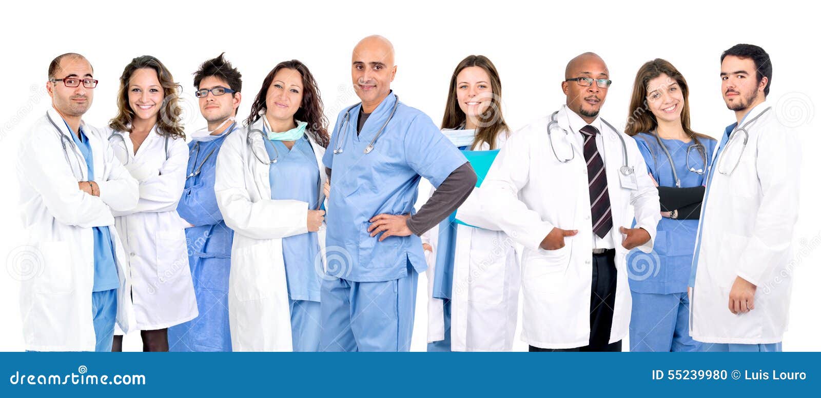Doctor s team stock photo. Image of health, women, hospital - 55239980